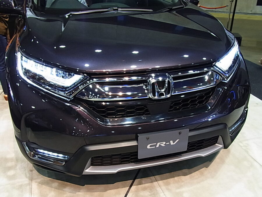エンジョイホンダ 2018 長岡 に行ってきました！ ホンダのクルマだらけ！！Part3 新型・CR-VのエクステリアをノーマルとModulo ...