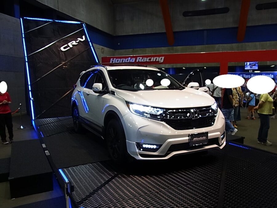 エンジョイホンダ 2018 長岡 に行ってきました！ ホンダのクルマだらけ！！Part3 新型・CR-VのエクステリアをノーマルとModulo ...