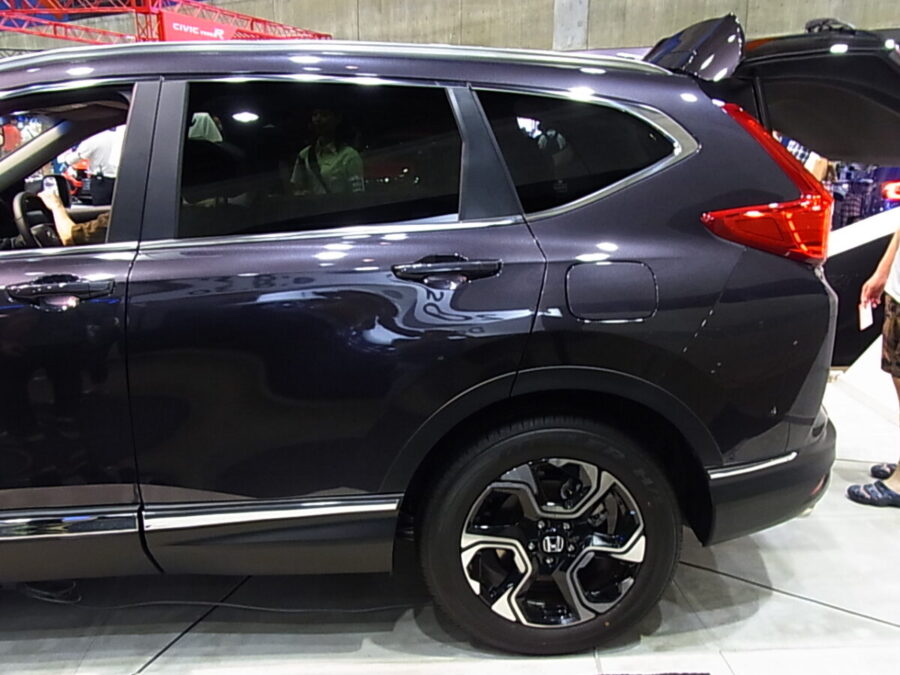 エンジョイホンダ 2018 長岡 に行ってきました！ ホンダのクルマだらけ！！Part3 新型・CR-VのエクステリアをノーマルとModulo ...