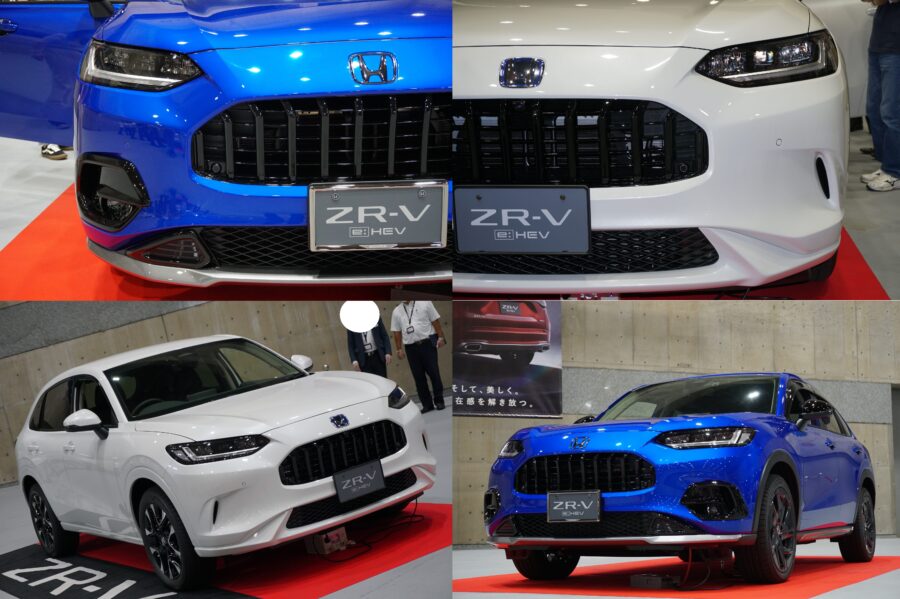 ZとXの違いは？新型ZR-Vグレード別の装備を実車画像で解説！エクステリア編！ | WONDERFUL CAR LIFE